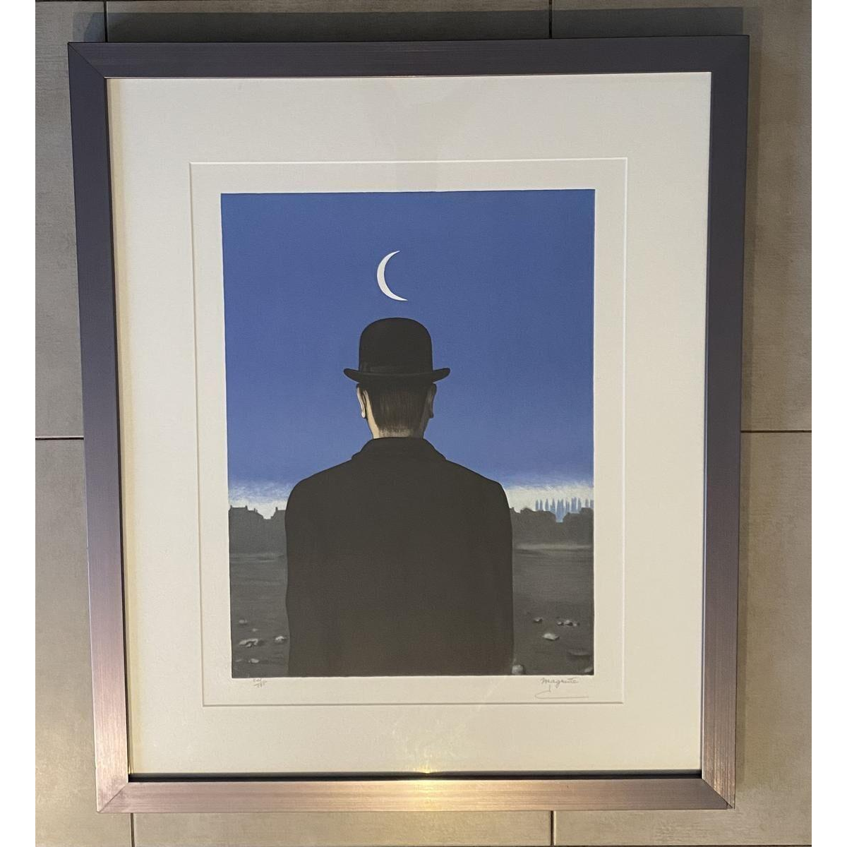René Magritte "Le Maître d'école" lithographie | Arta Plaza